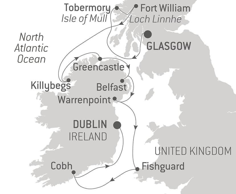 Scotland Cruises: Journeys in 2025 | PONANT International